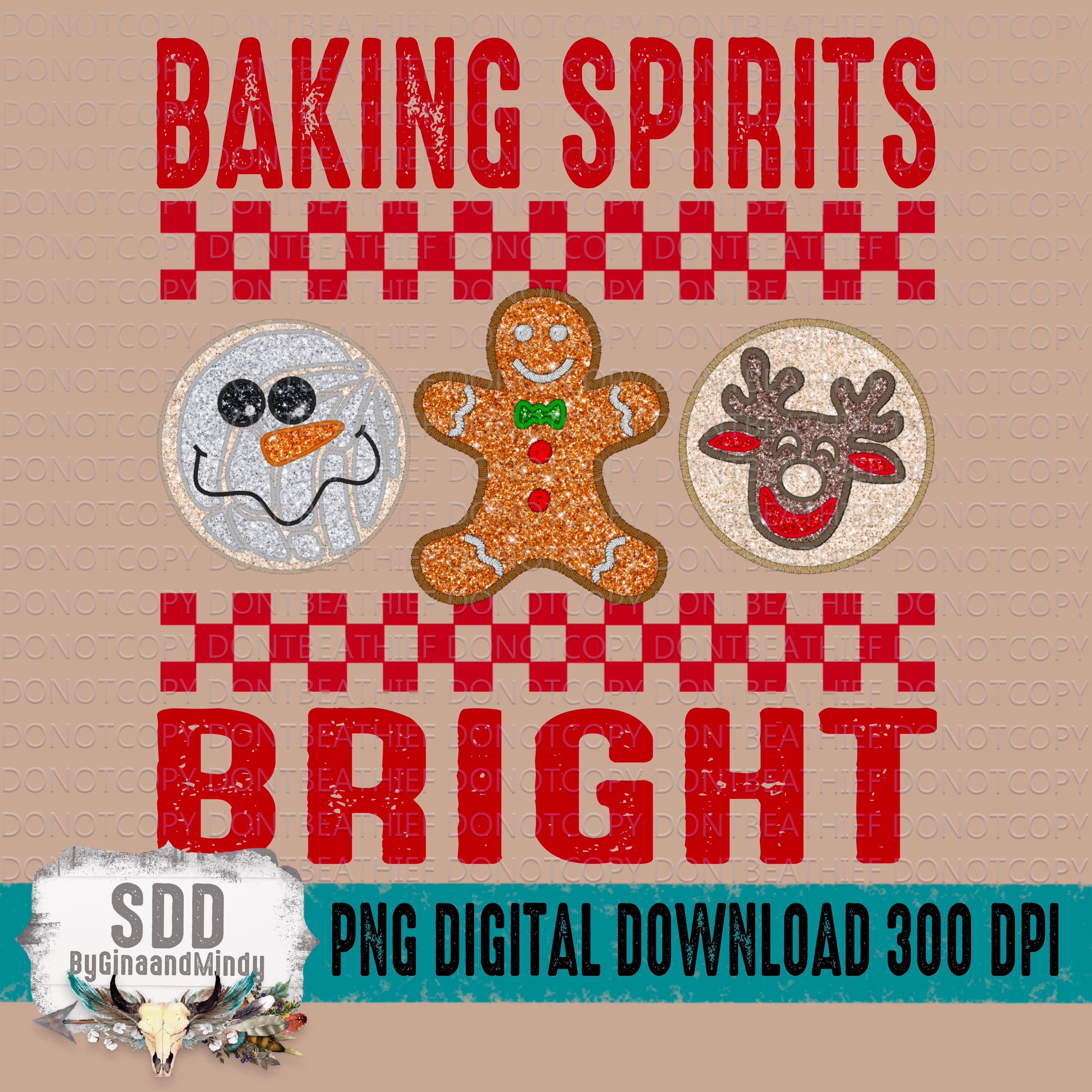 Baking Spirits Bright – SDDbyGinaandMindy
