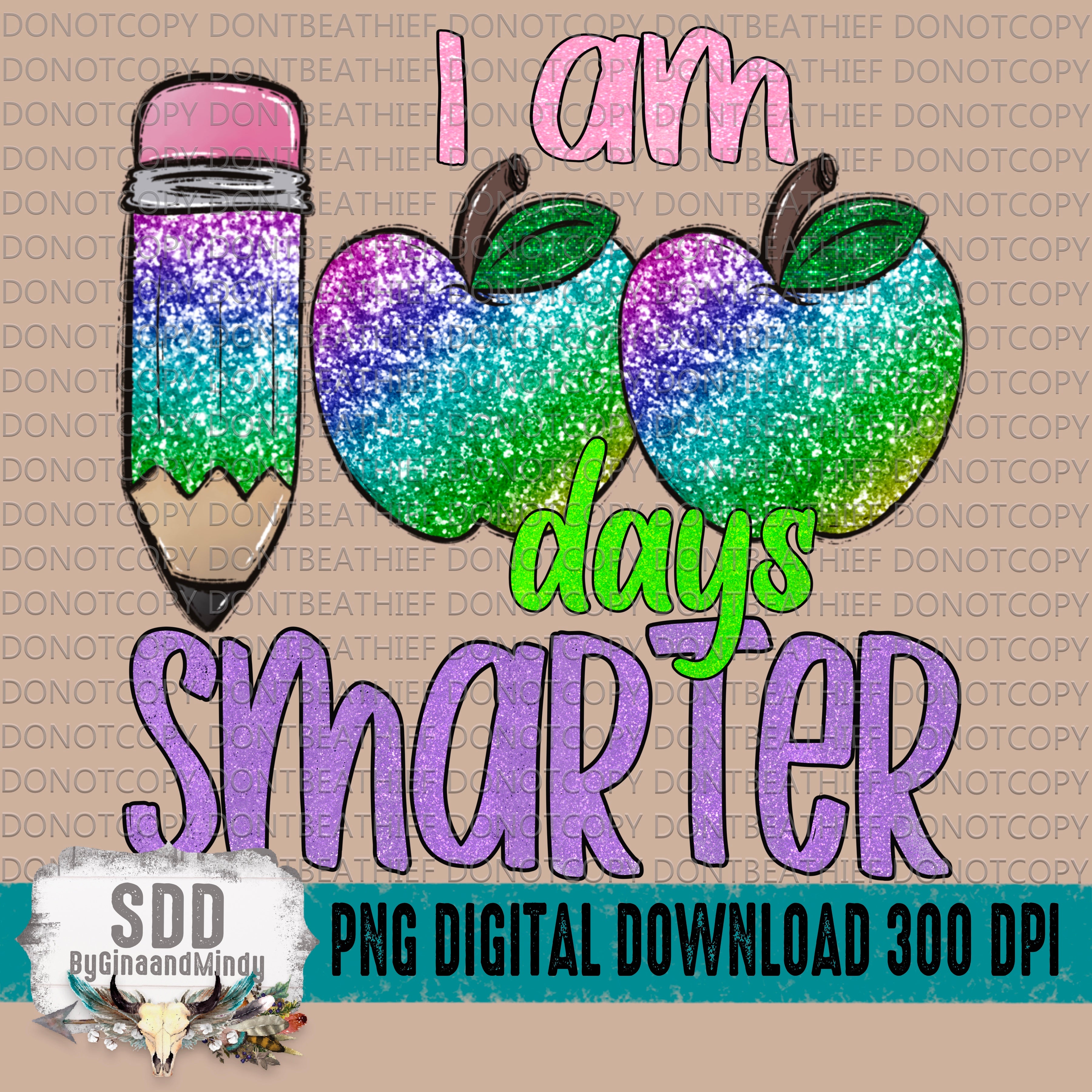 I am 100 Days Smarter – SDDbyGinaandMindy