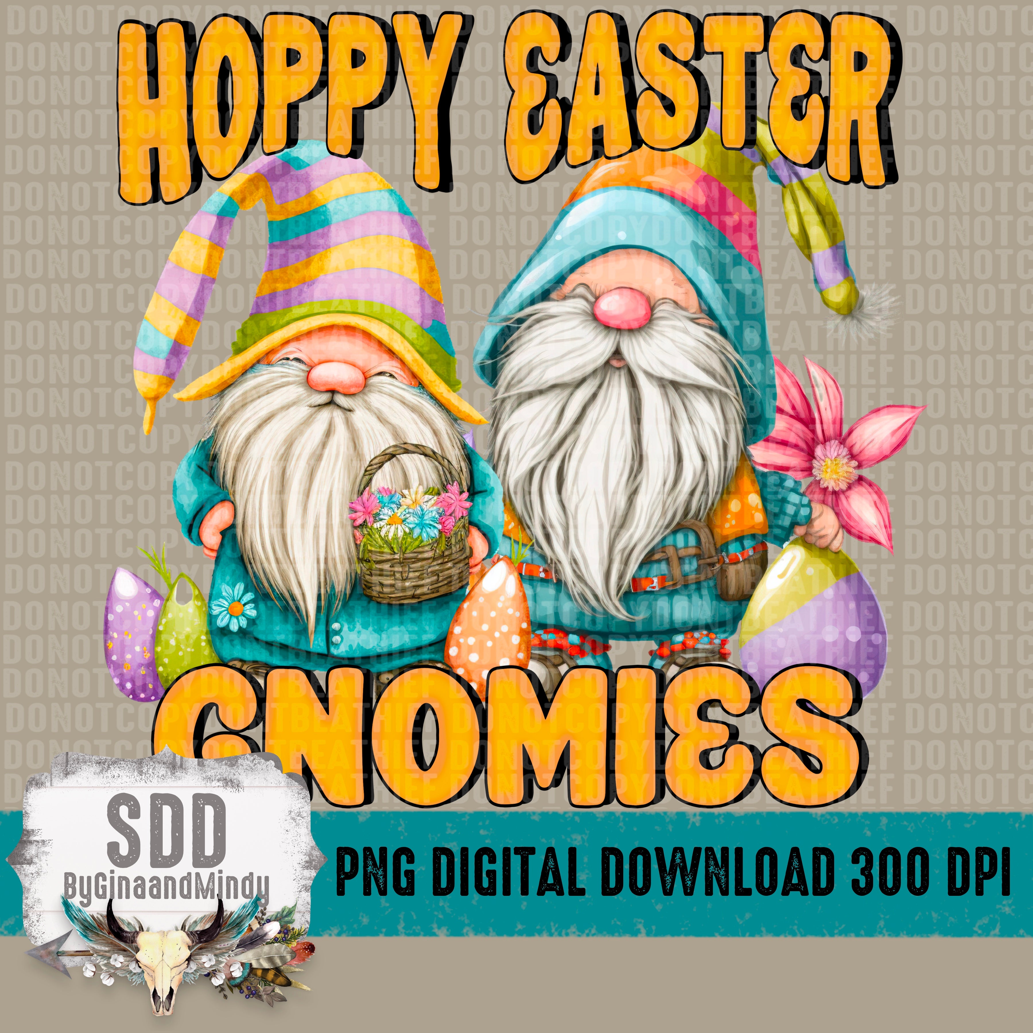 Hoppy Easter Gnomies – SDDbyGinaandMindy