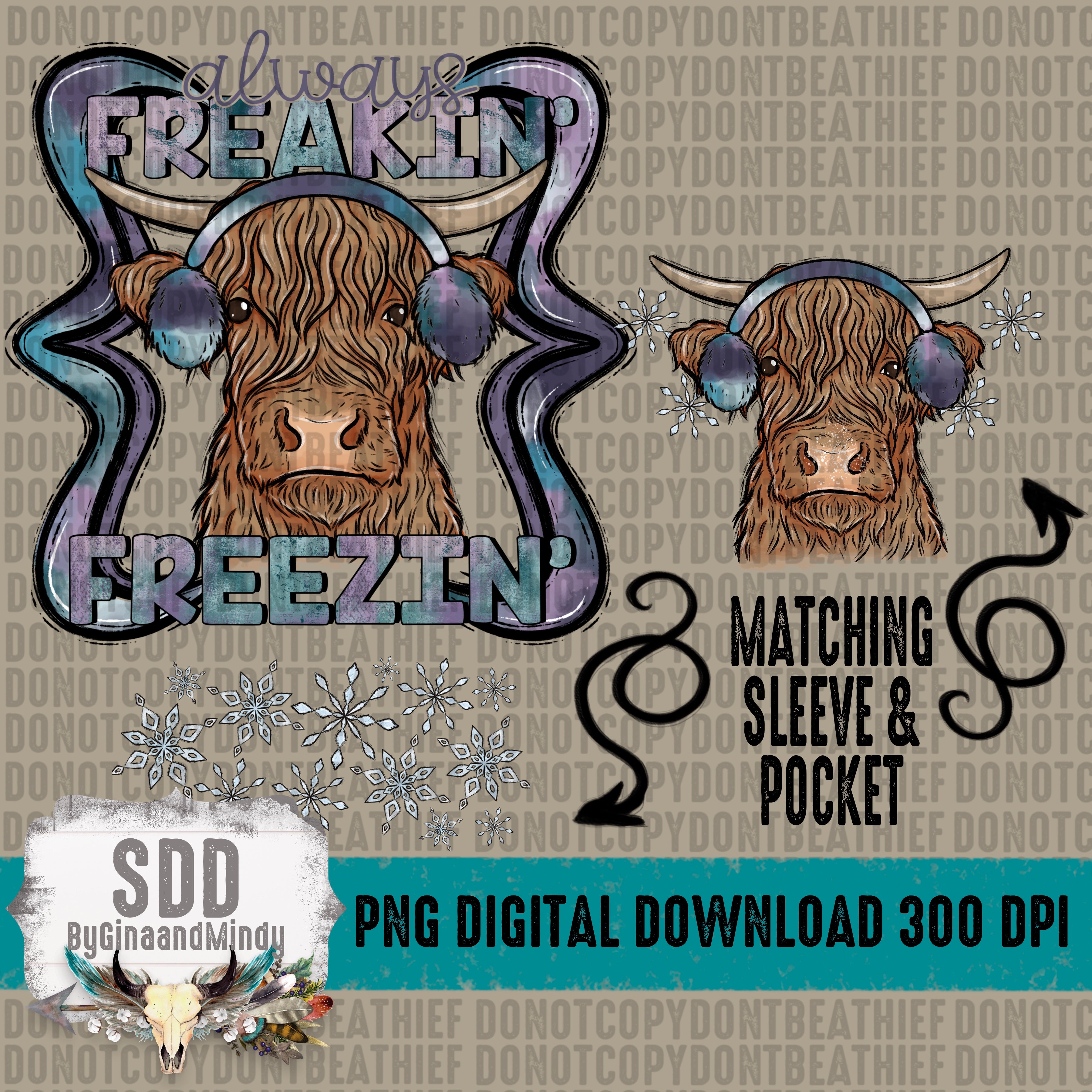 Always Freakin' Freezin' Bundle – SDDbyGinaandMindy