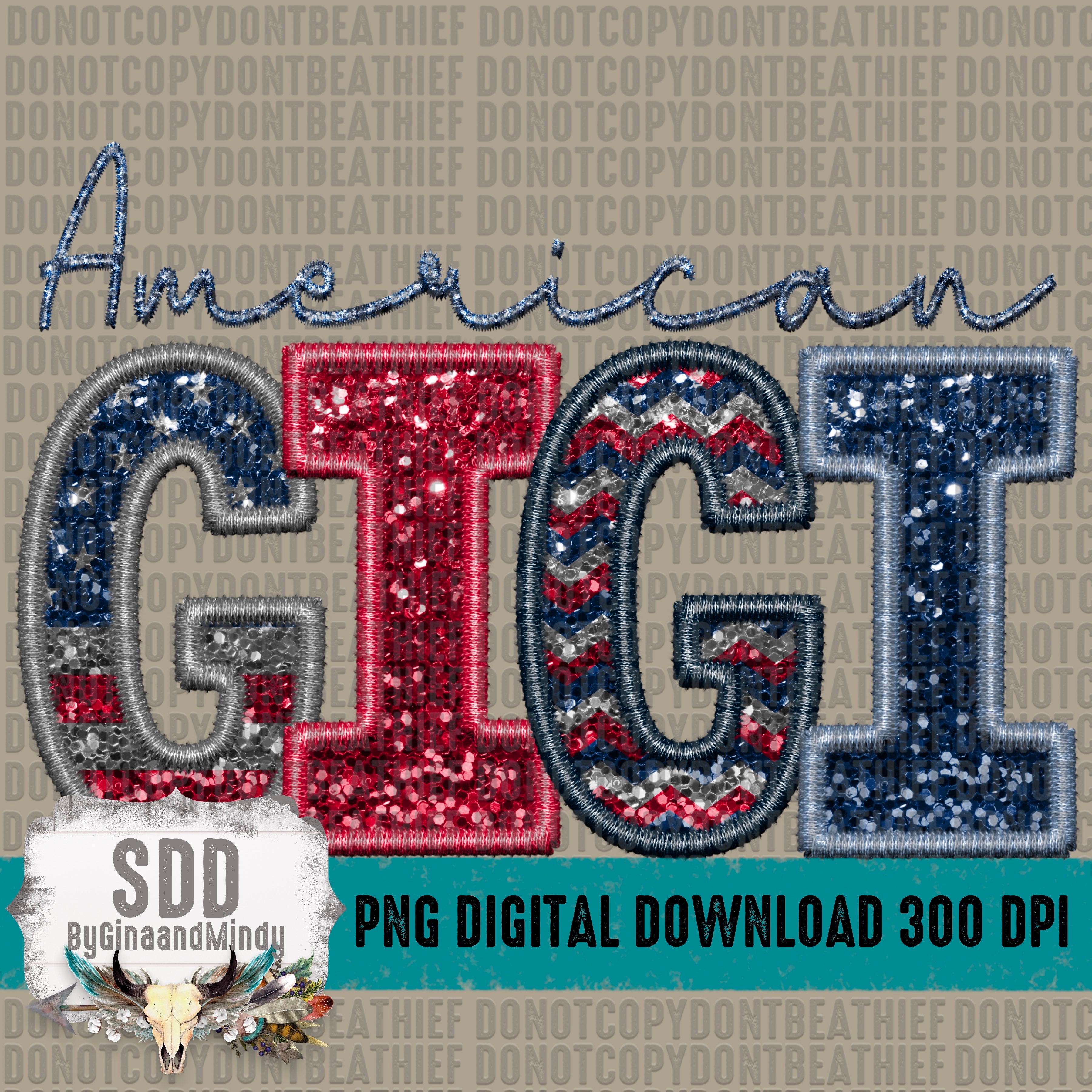 American Gigi – SDDbyGinaandMindy