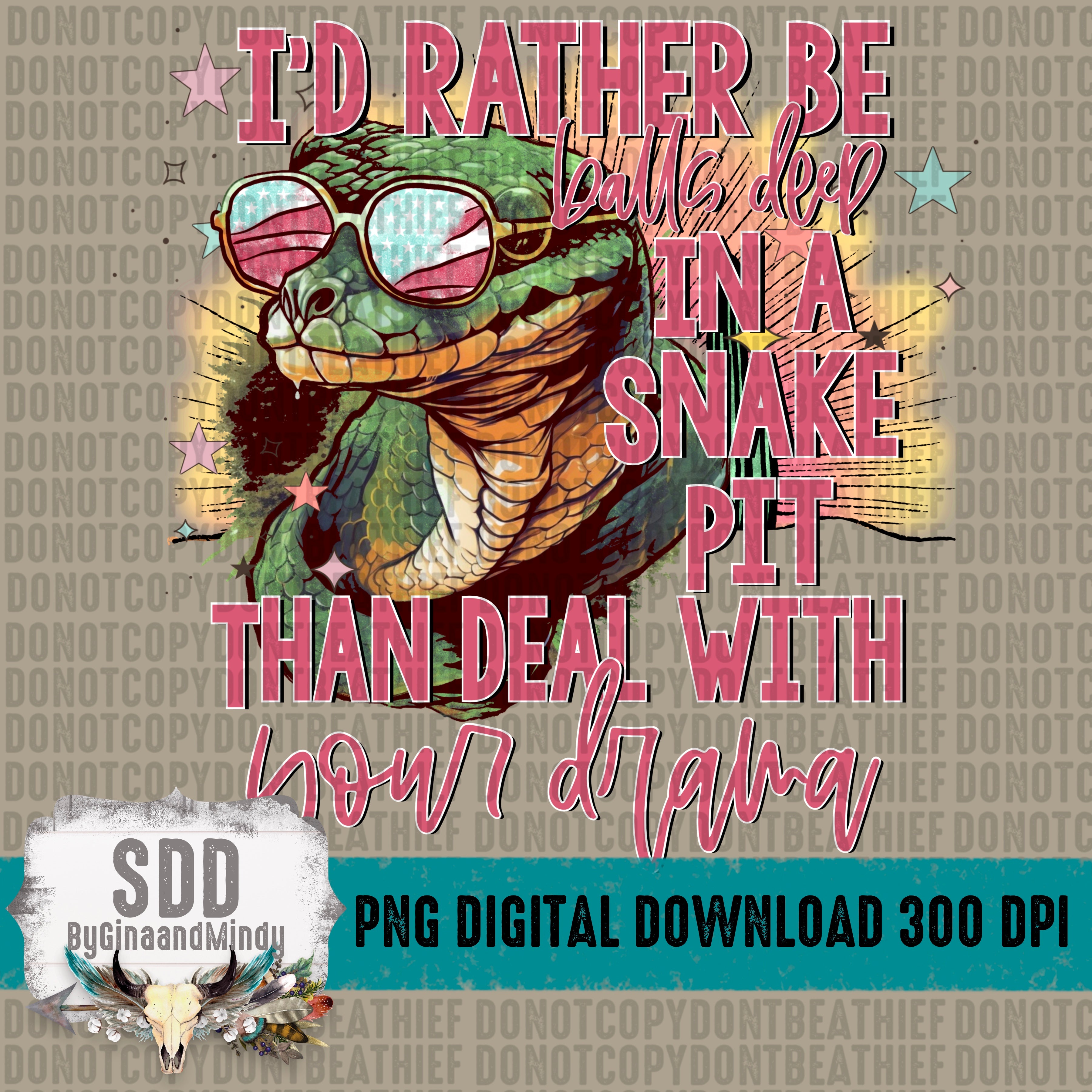 Balls Deep Snake Pit – SDDbyGinaandMindy