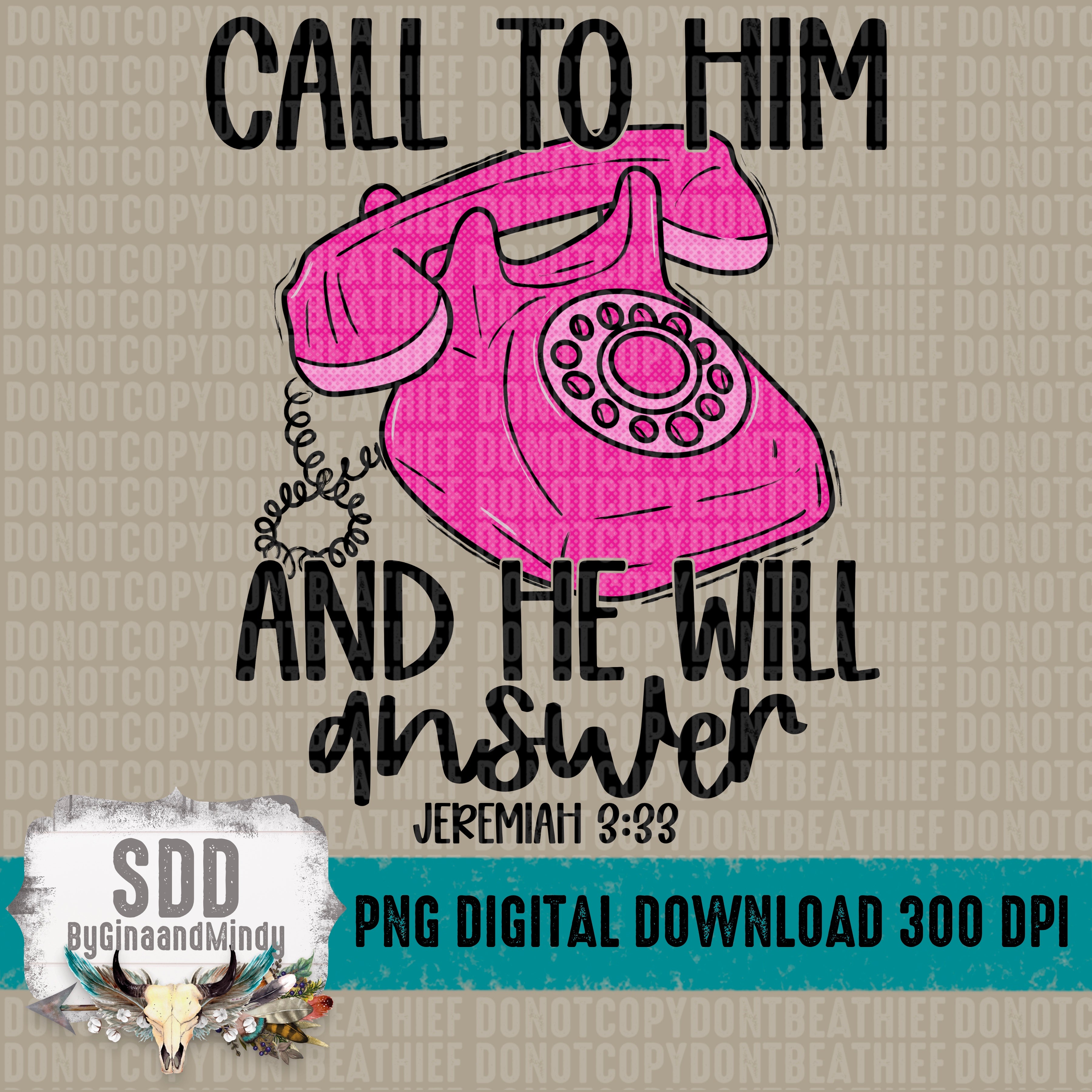 Call to Him – SDDbyGinaandMindy