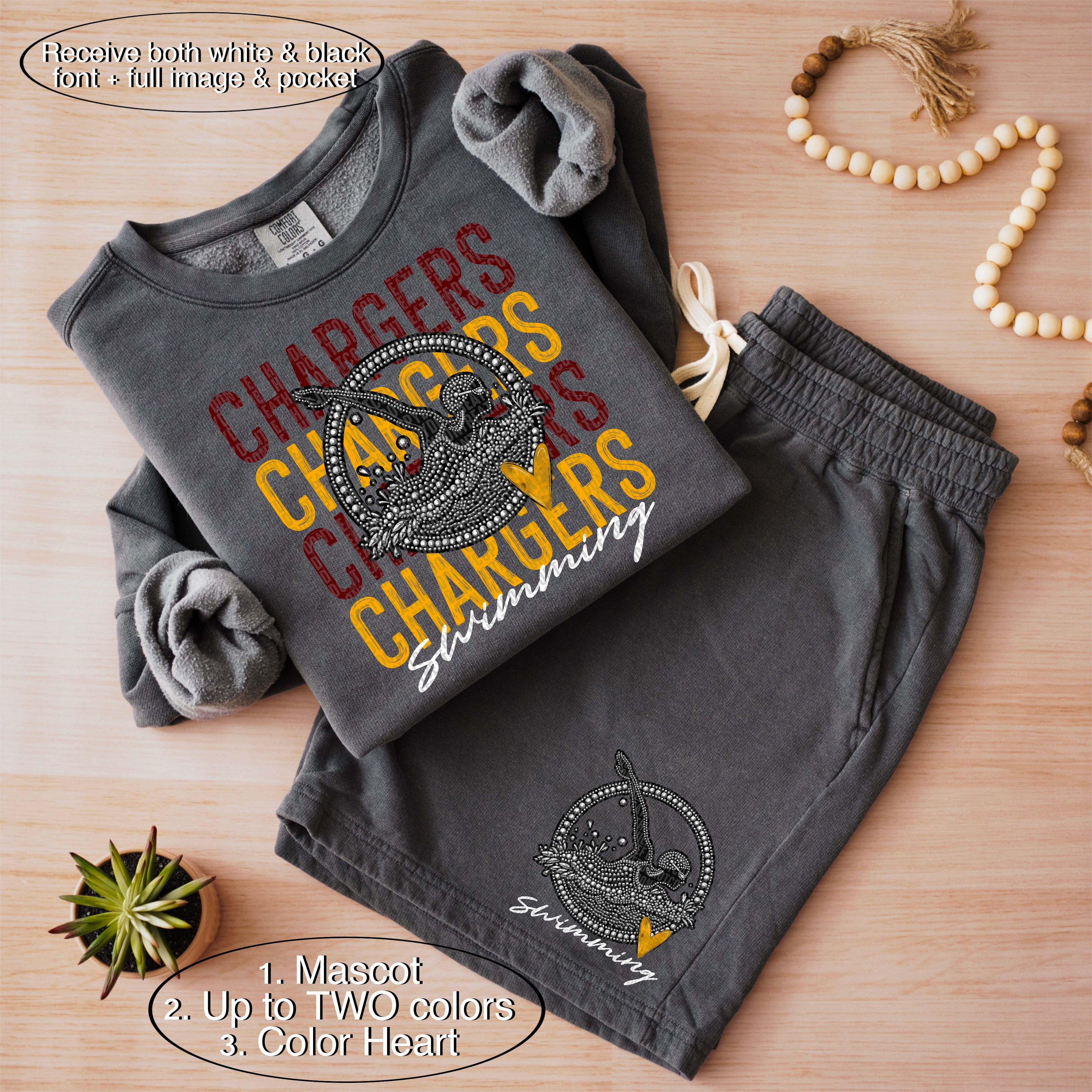 CUSTOM Mascot Swimming Bundle – SDDbyGinaandMindy