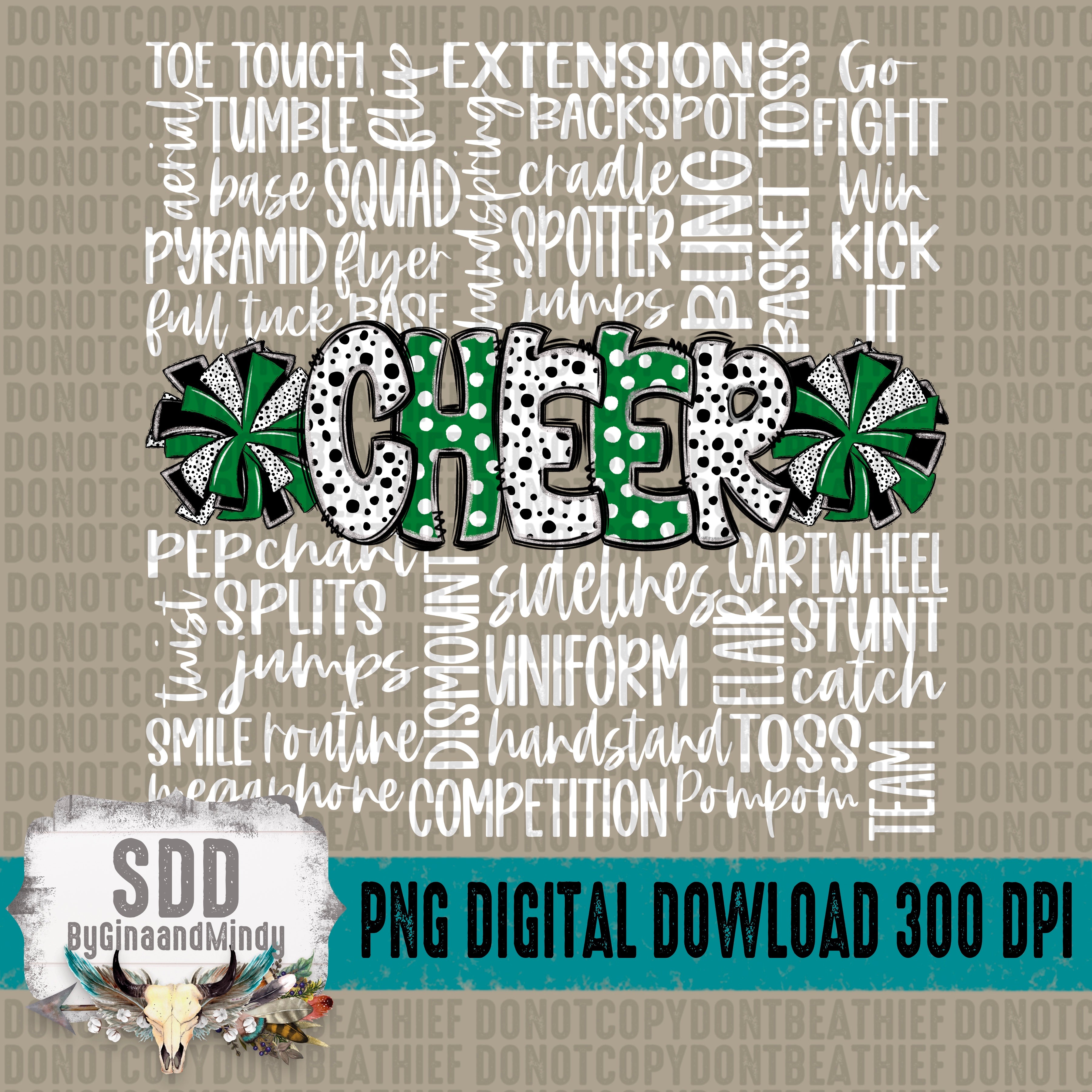 Cheer Word Art – SDDbyGinaandMindy