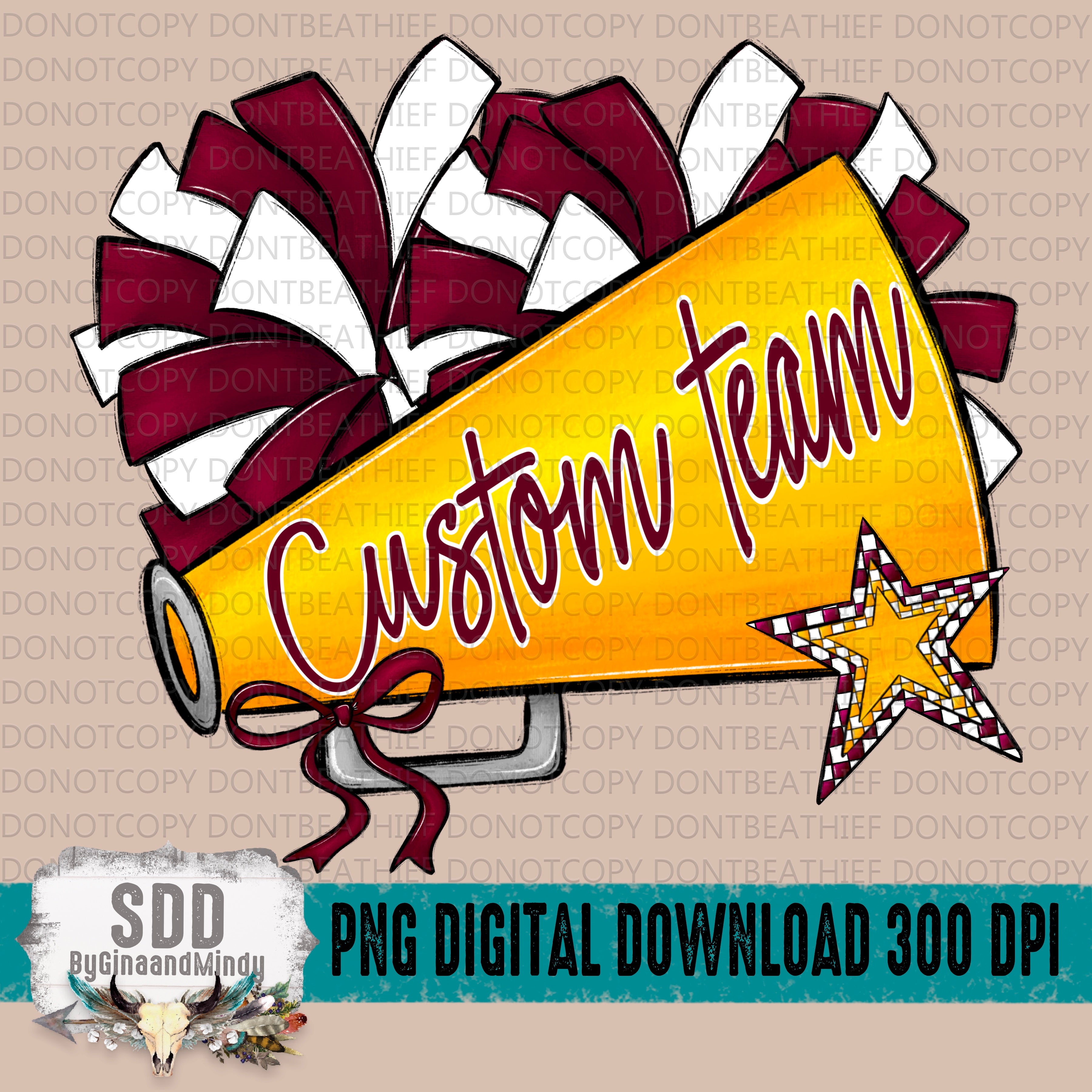 Cheer Design (Custom) – SDDbyGinaandMindy