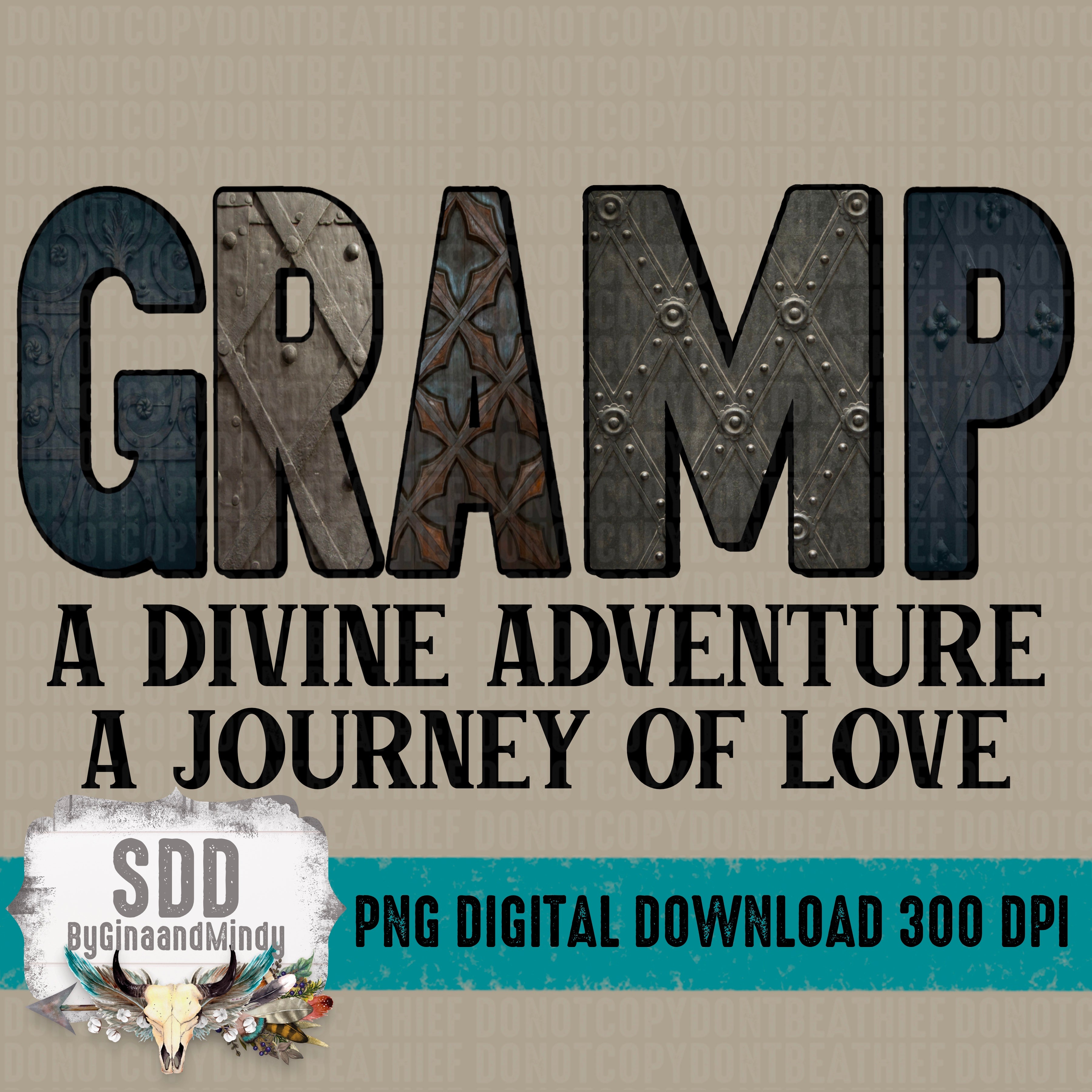 Divine Adventure GRAMP – SDDbyGinaandMindy