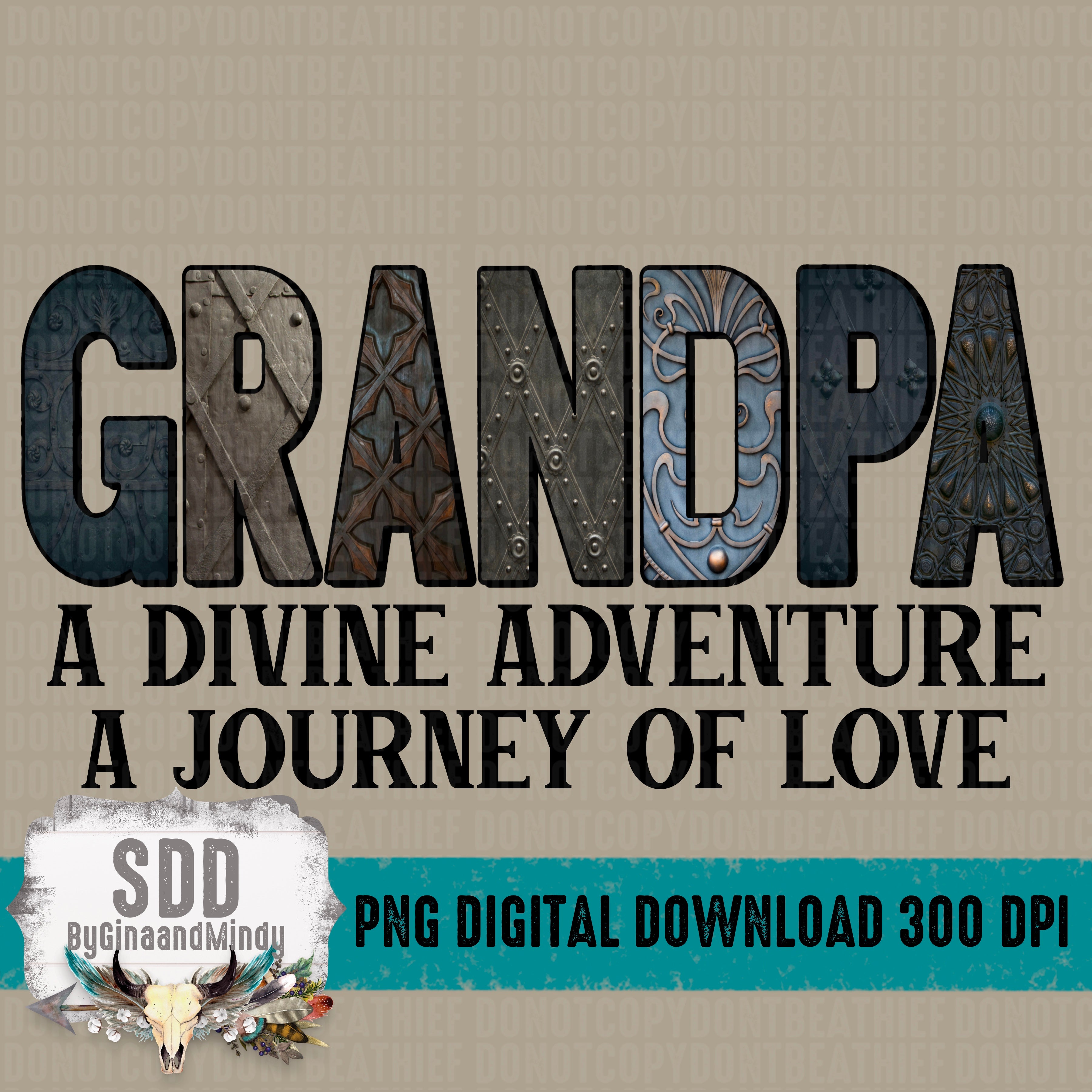 Divine Adventure GRANDPA – SDDbyGinaandMindy