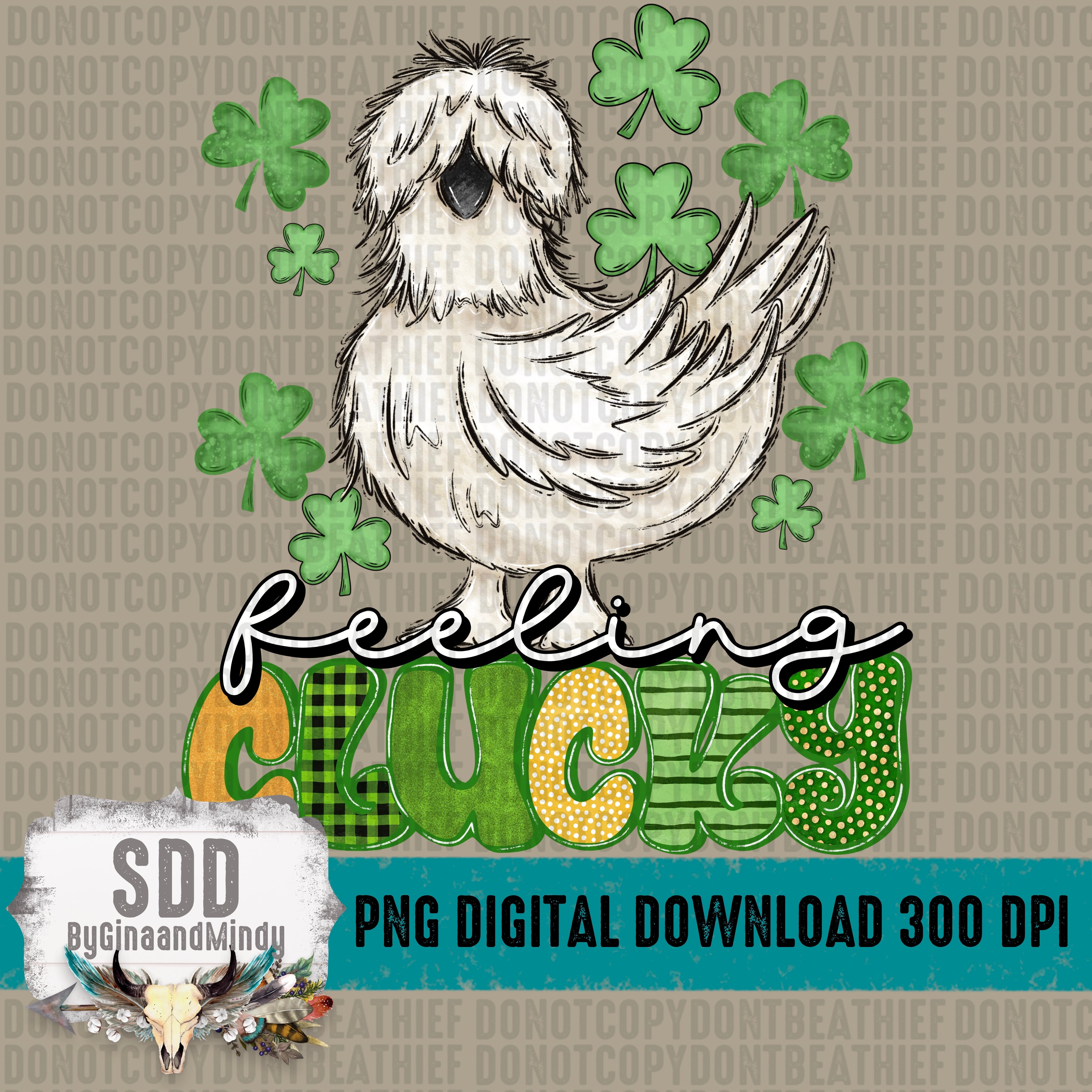 Feeling Clucky – SDDbyGinaandMindy