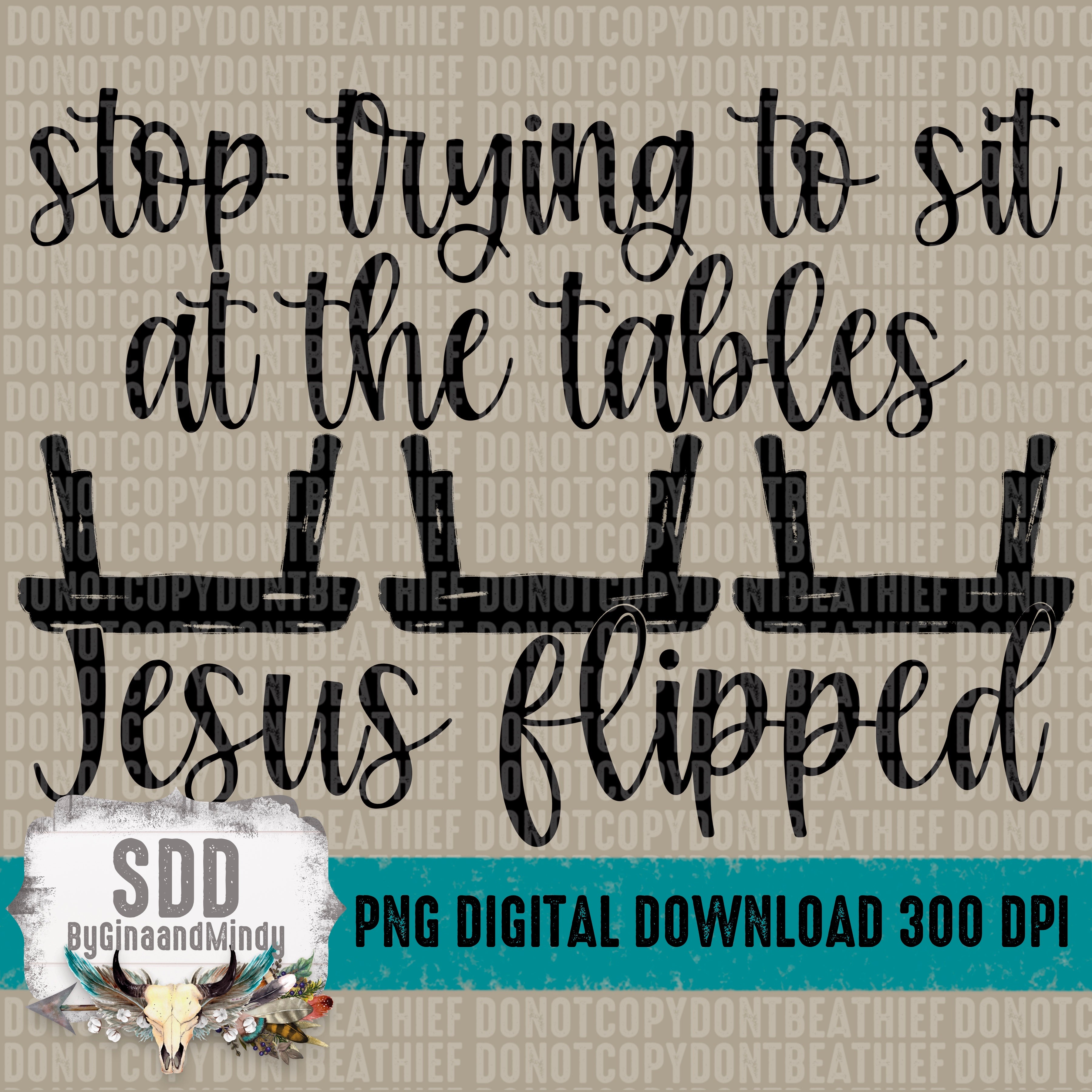 Flipped Tables Bundle – SDDbyGinaandMindy