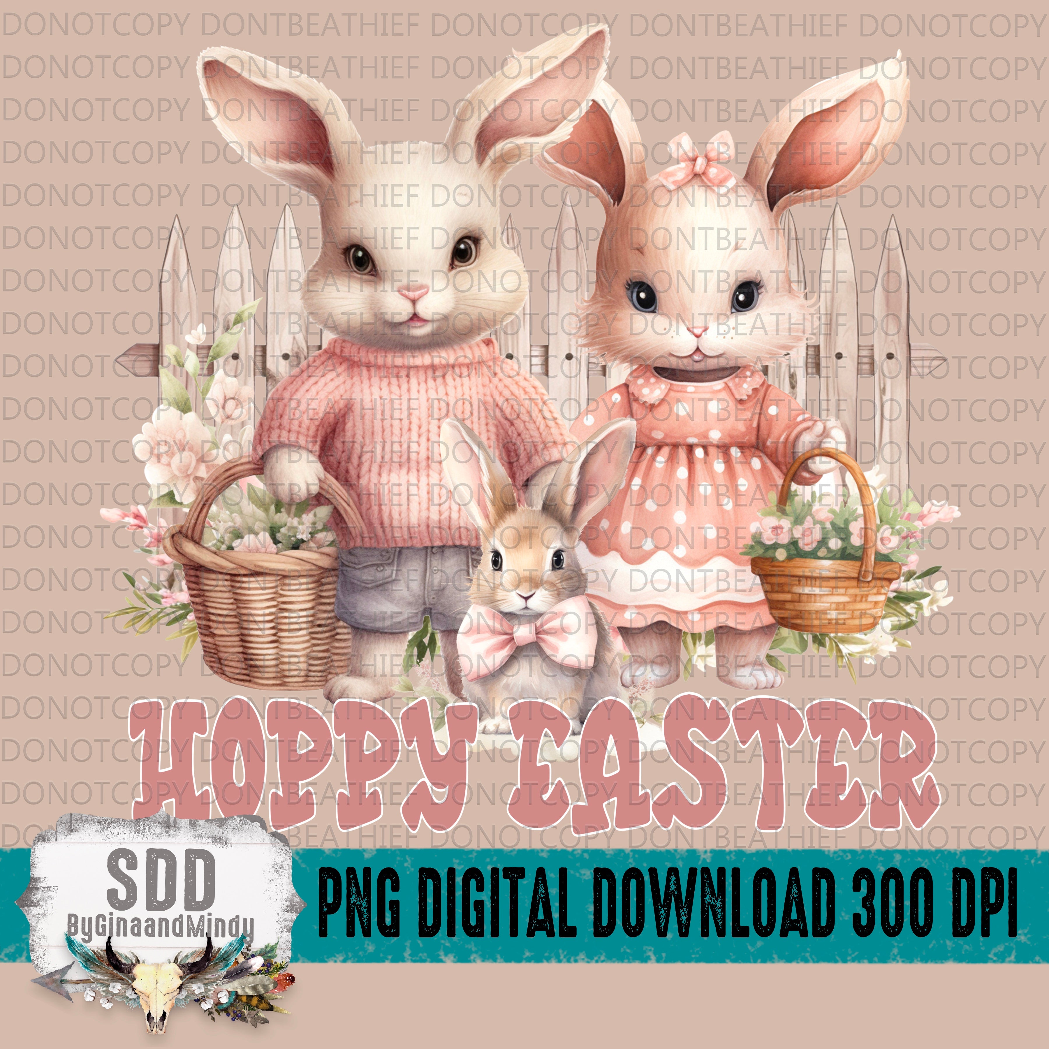 Hoppy Easter Bunny Crew – SDDbyGinaandMindy