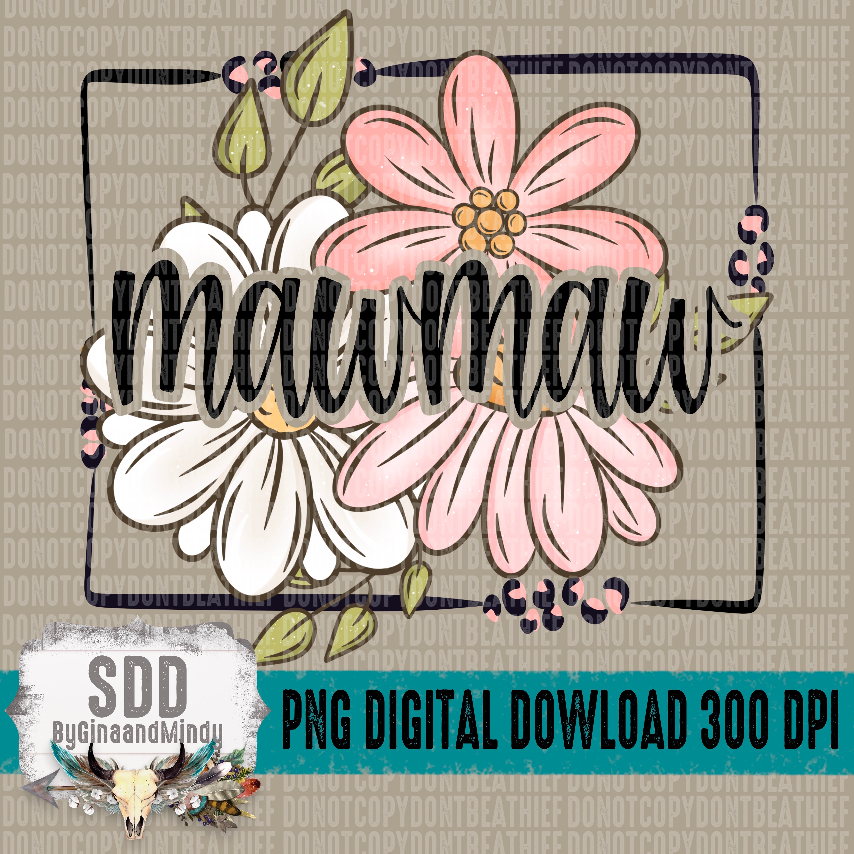 Floral Names|Titles Collection; Mawmaw – SDDbyGinaandMindy