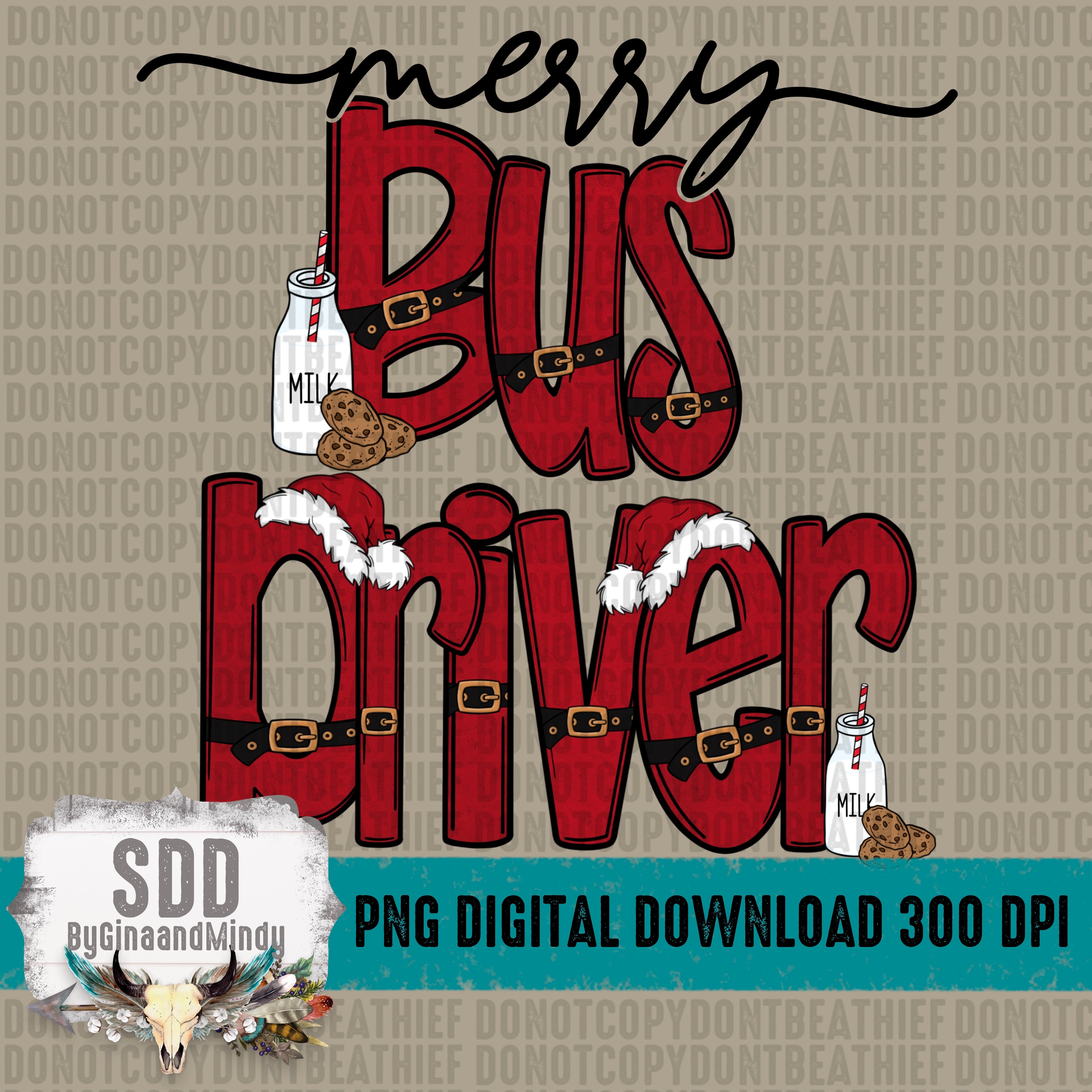 Merry Bus Driver – SDDbyGinaandMindy