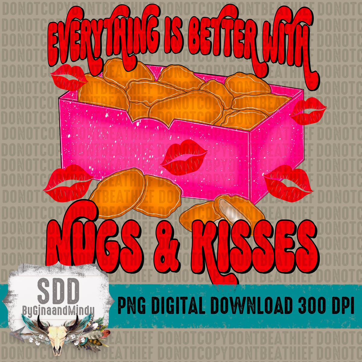 Nugs And Kisses Bundle Sddbyginaandmindy