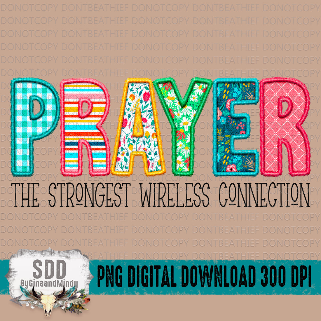 Prayer The Strongest Wireless Connection – SDDbyGinaandMindy