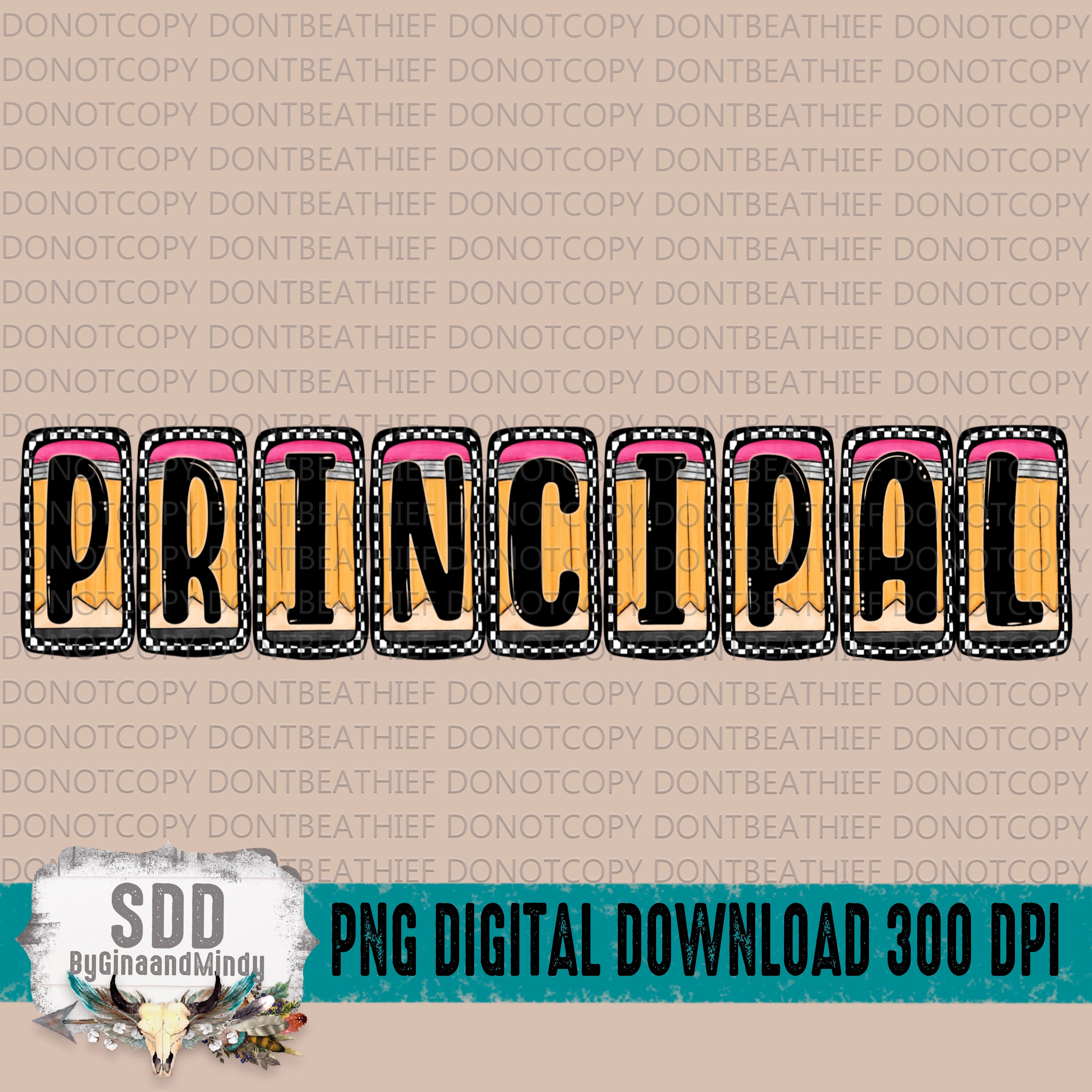 Principal Pencil Alpha – SDDbyGinaandMindy