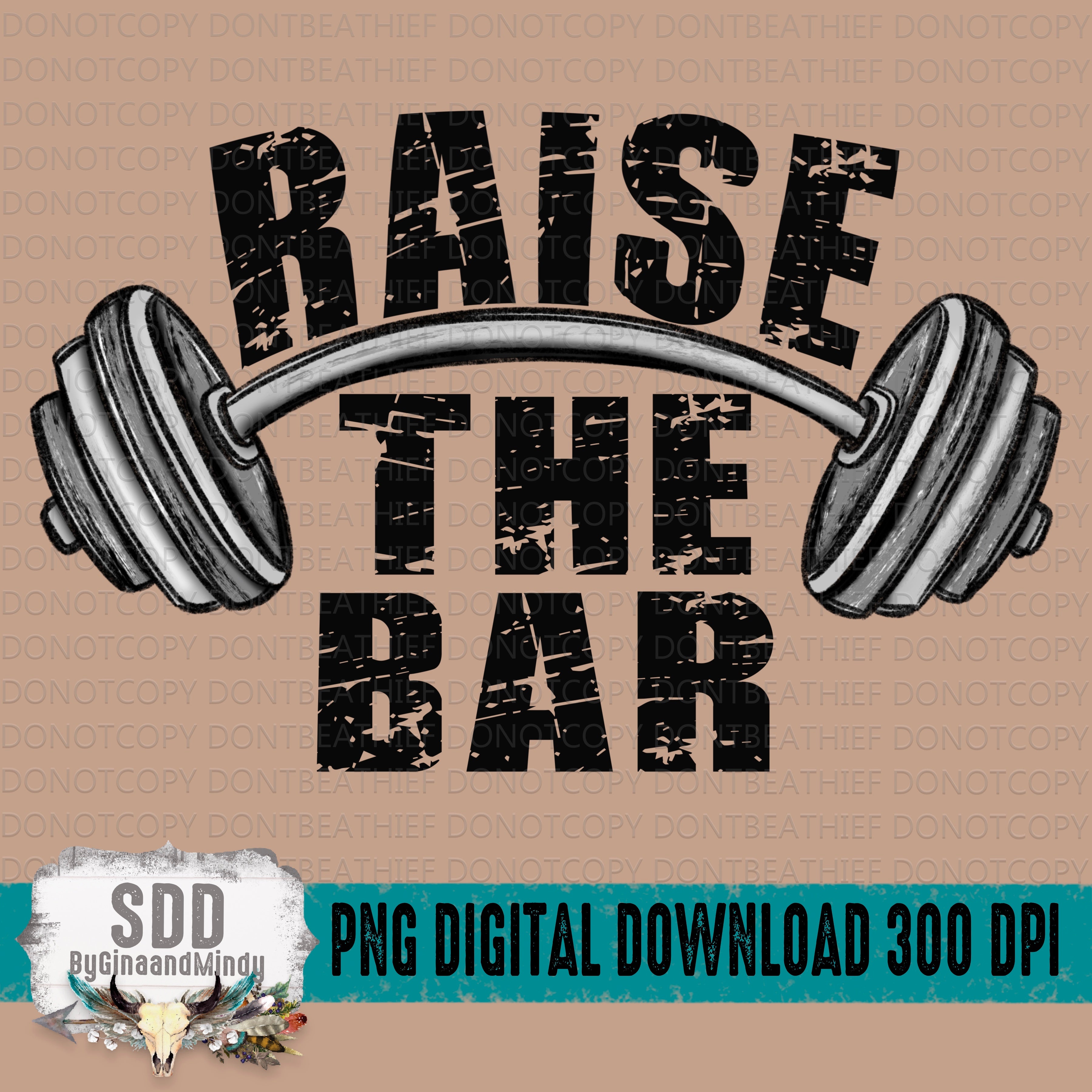 Raise the Bar – SDDbyGinaandMindy