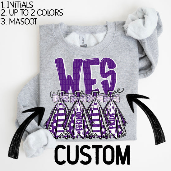 School Spirit Flags CUSTOM – SDDbyGinaandMindy