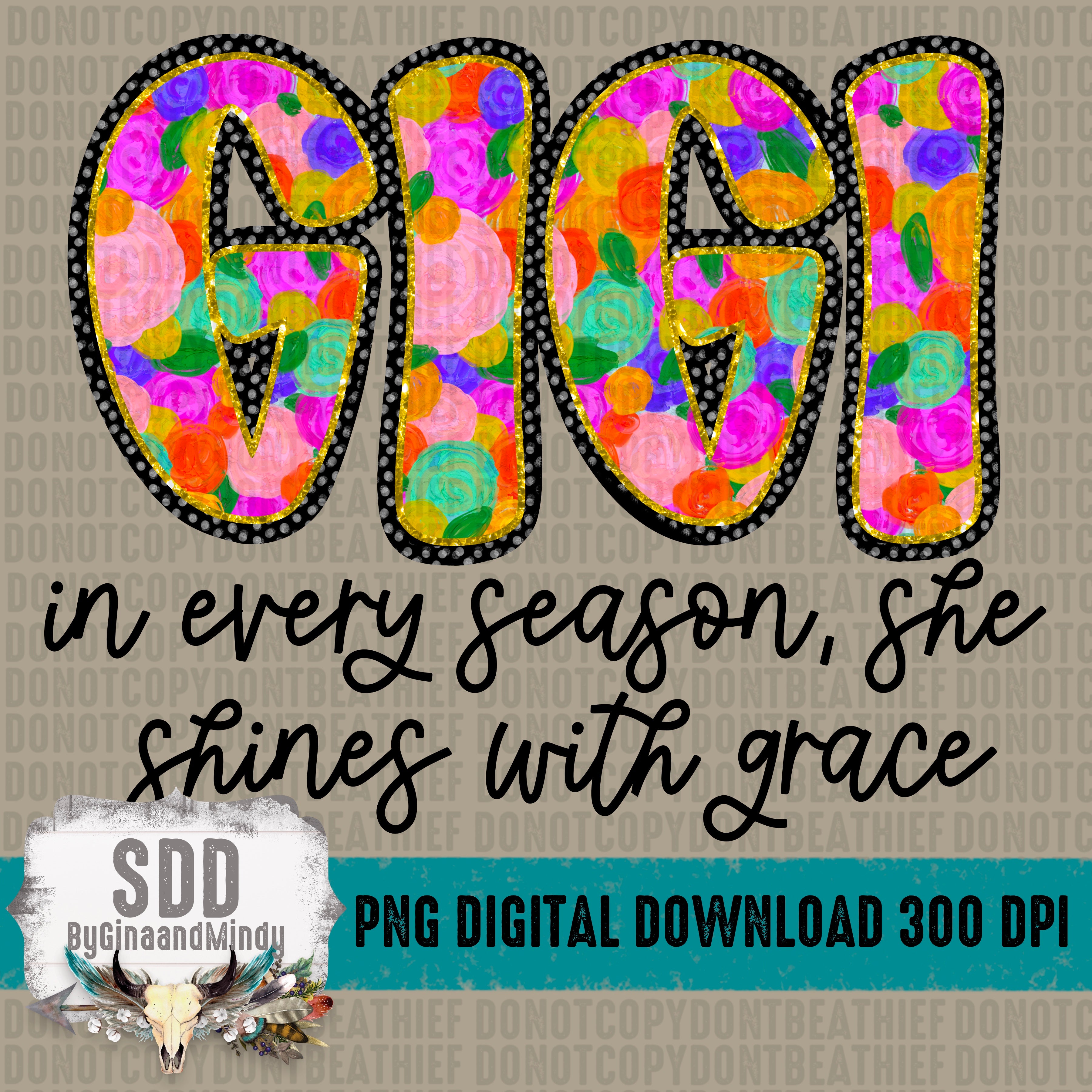 Shines With Grace, Gigi – SDDbyGinaandMindy