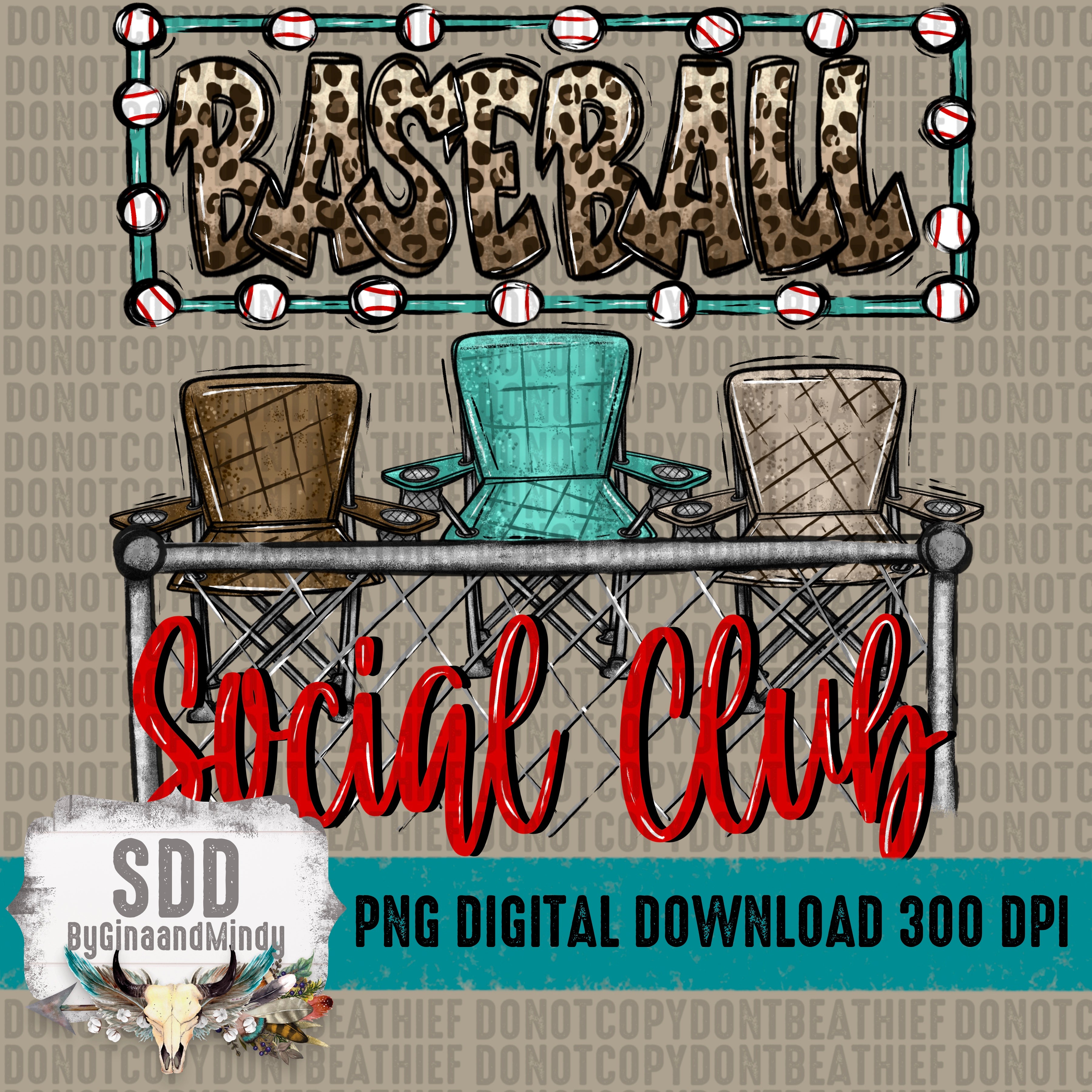 Baseball Social Club – SDDbyGinaandMindy