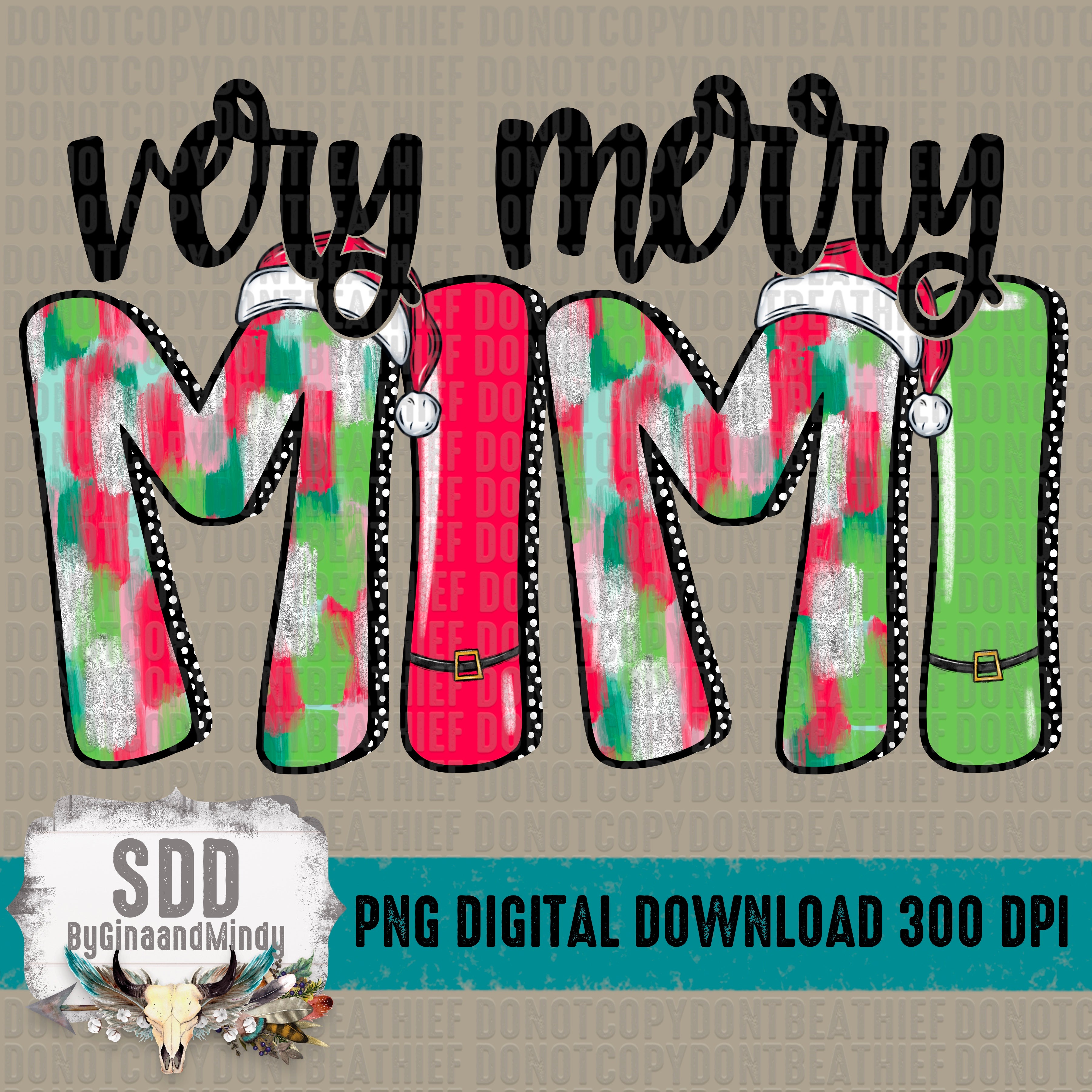Very Merry Pink Mimi – SDDbyGinaandMindy