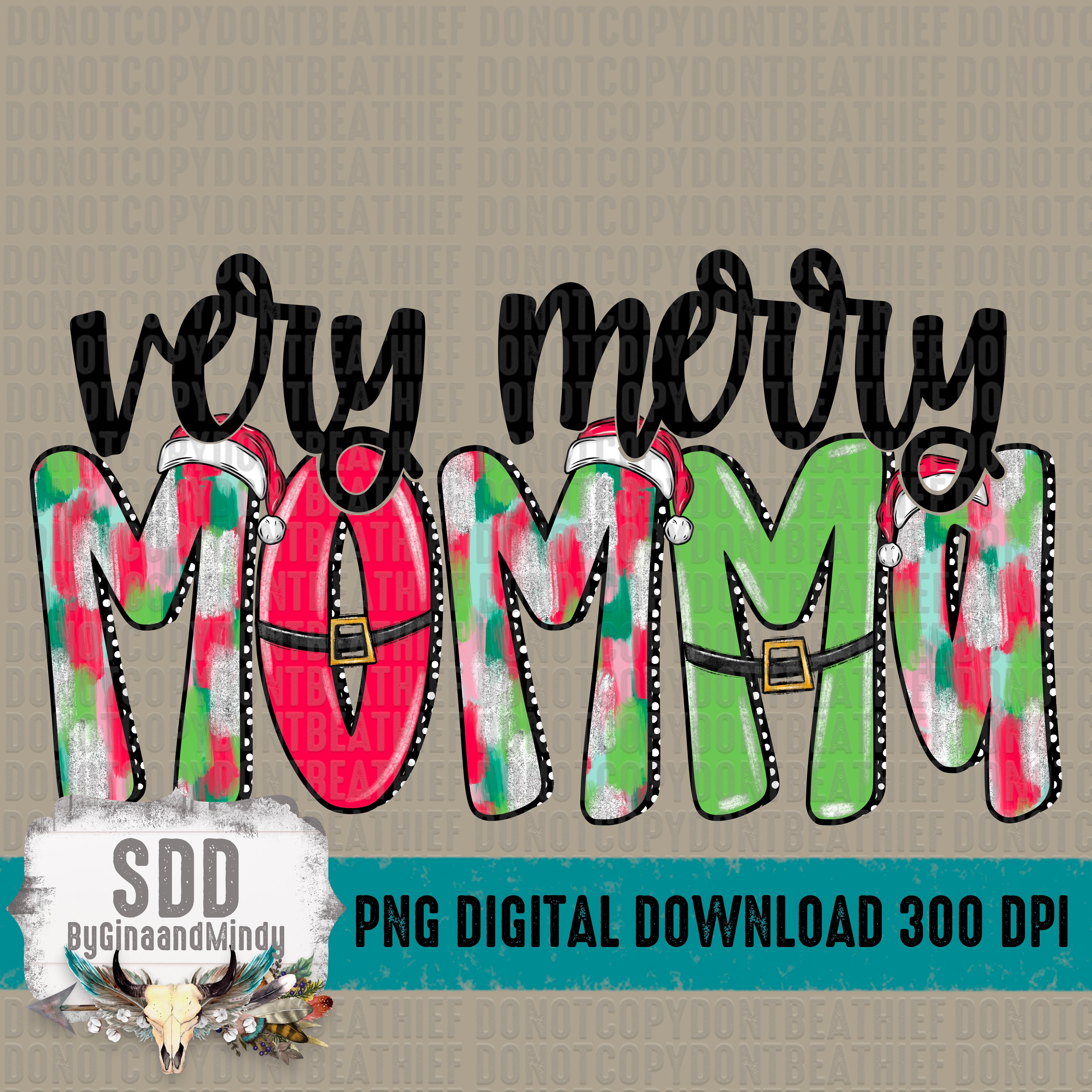 Very Merry Pink Momma – SDDbyGinaandMindy