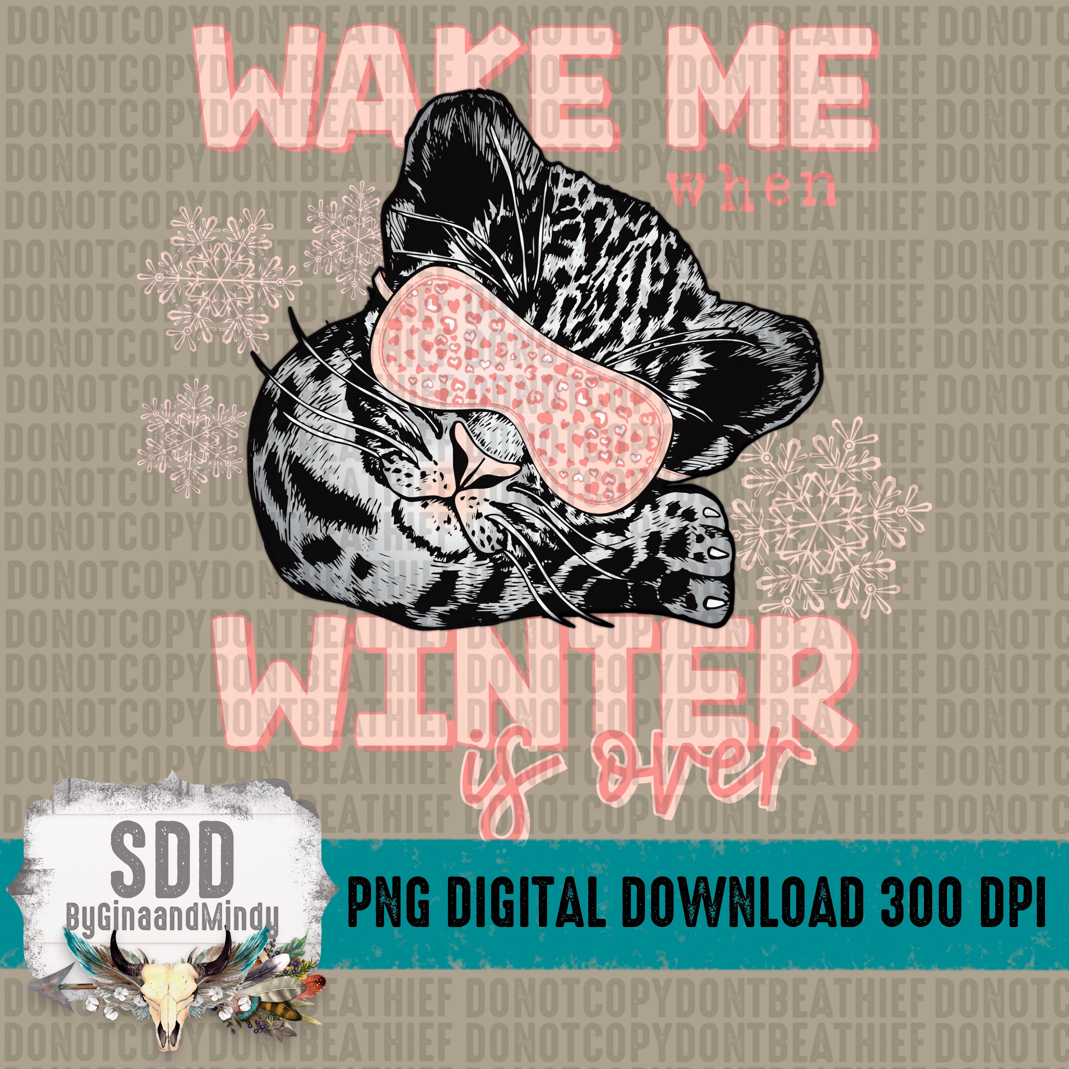 Wake Me When Winter is Over – SDDbyGinaandMindy