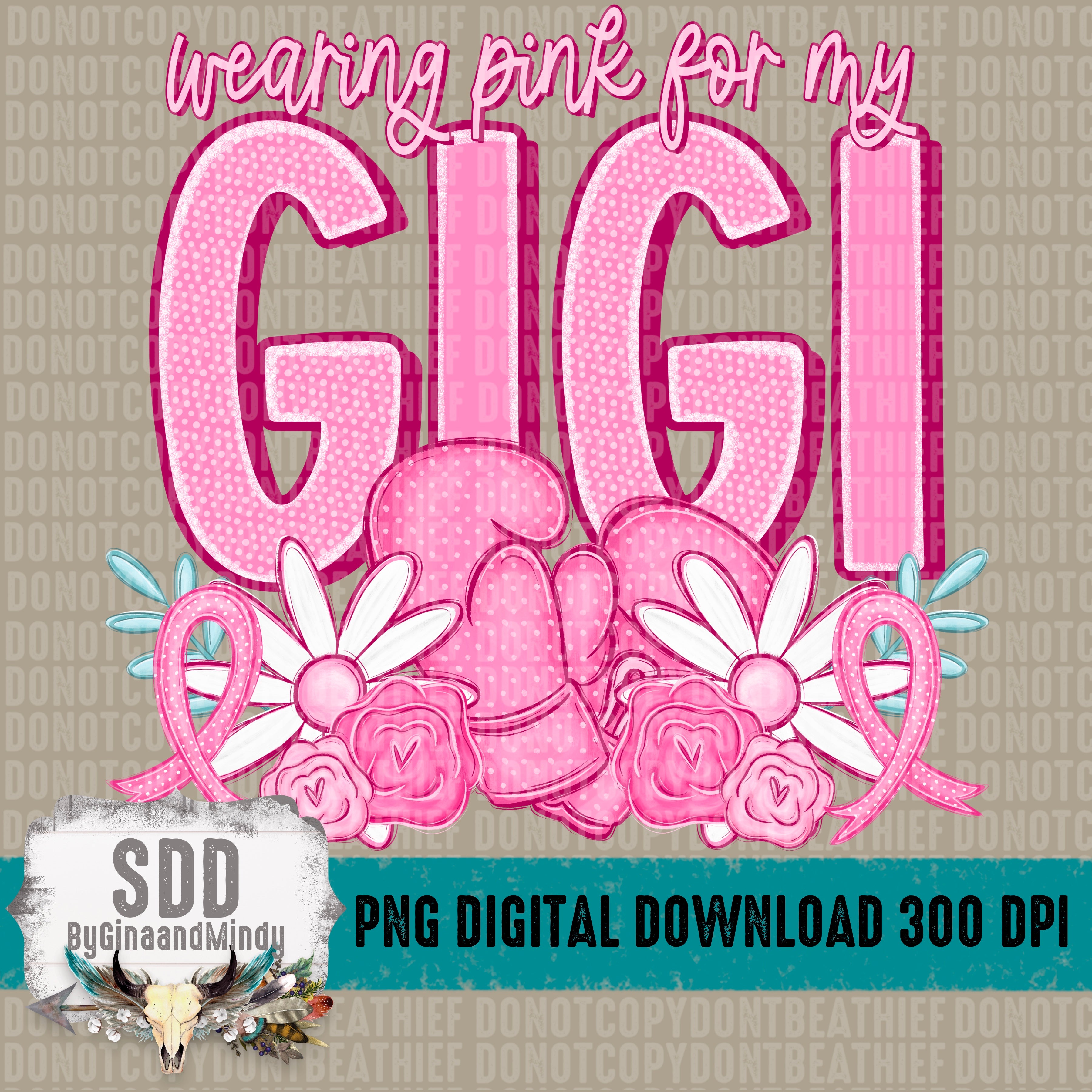 Wearing Pink for my Gigi – SDDbyGinaandMindy