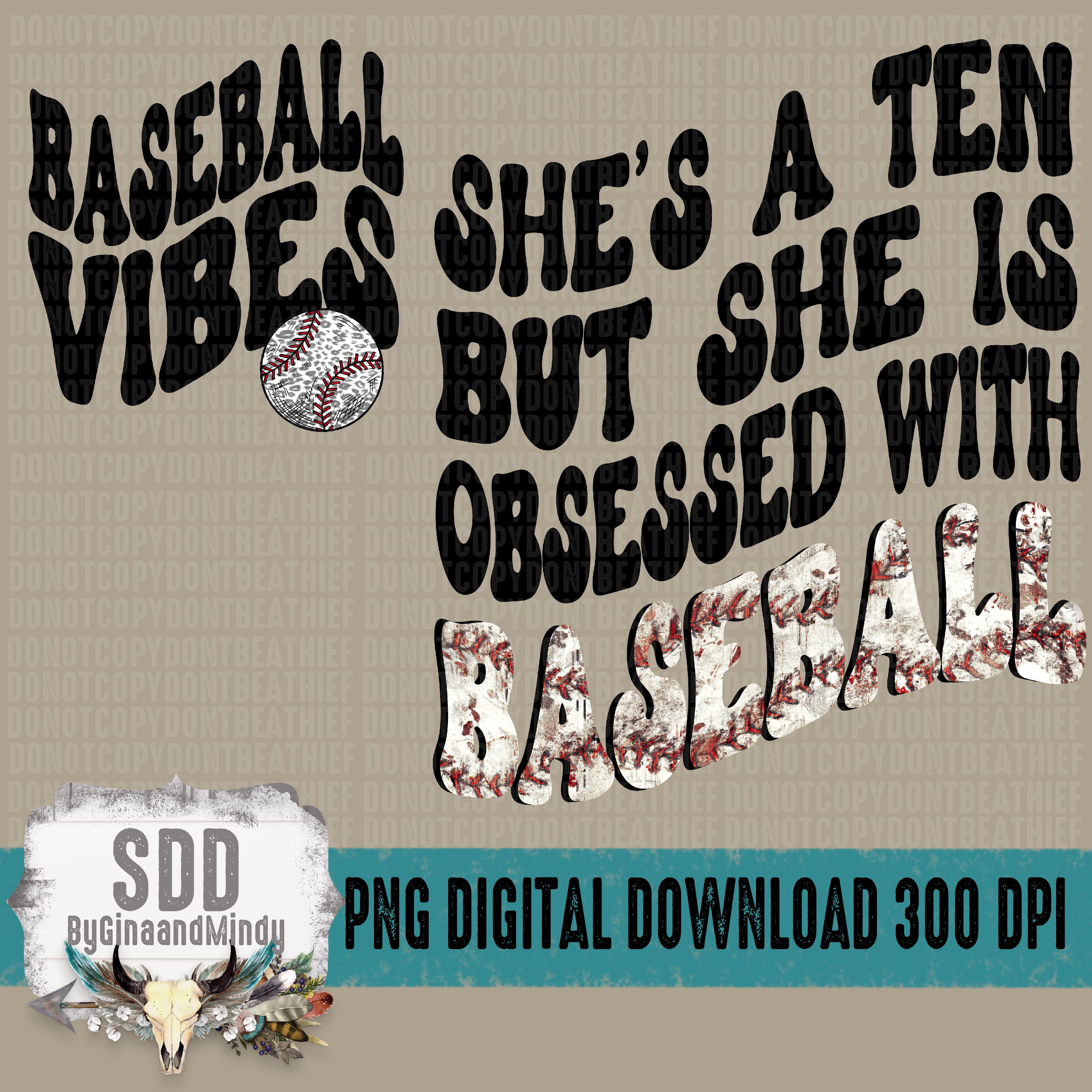 She's A Ten - Baseball Bundle – SDDbyGinaandMindy