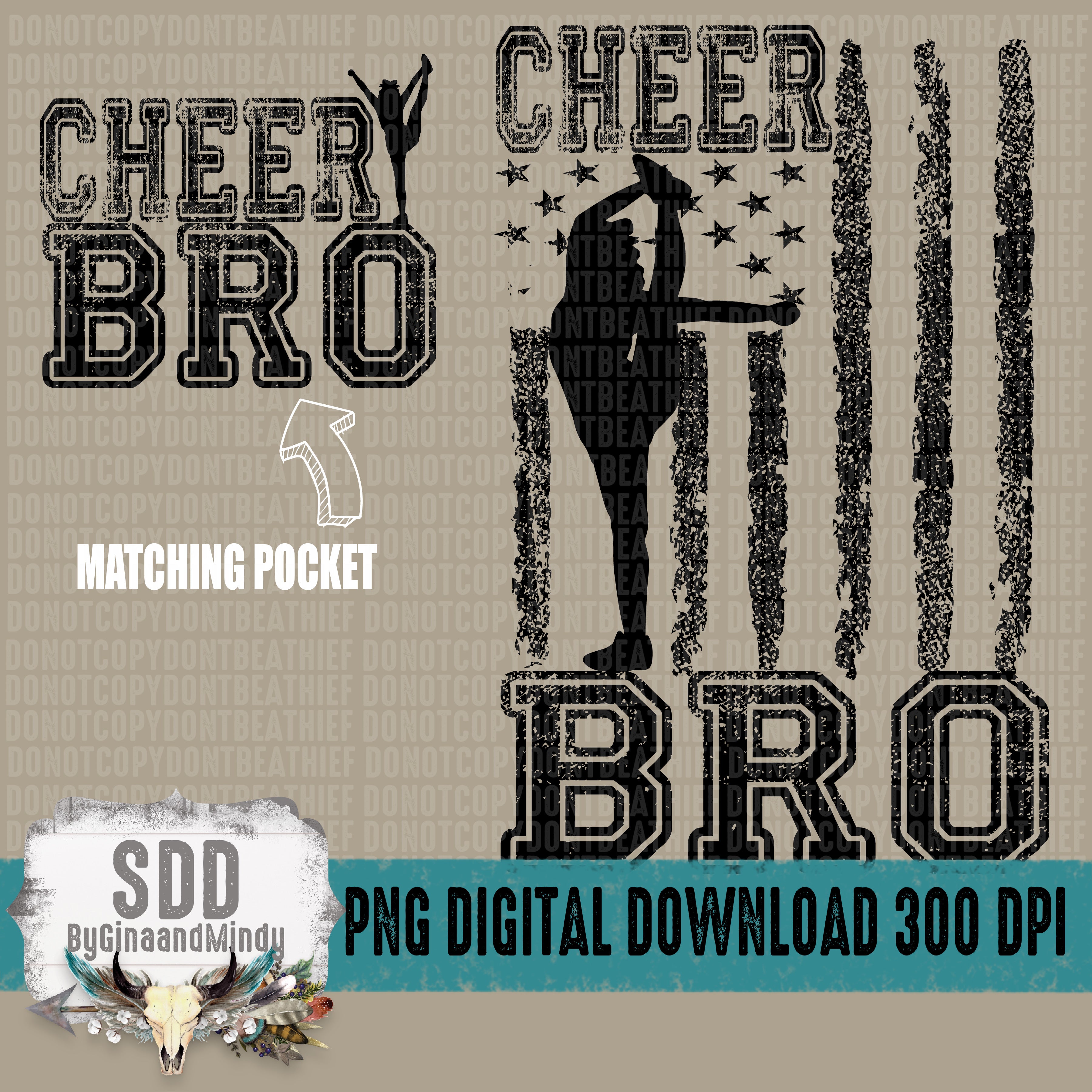 Cheer Bro Bundle – SDDbyGinaandMindy