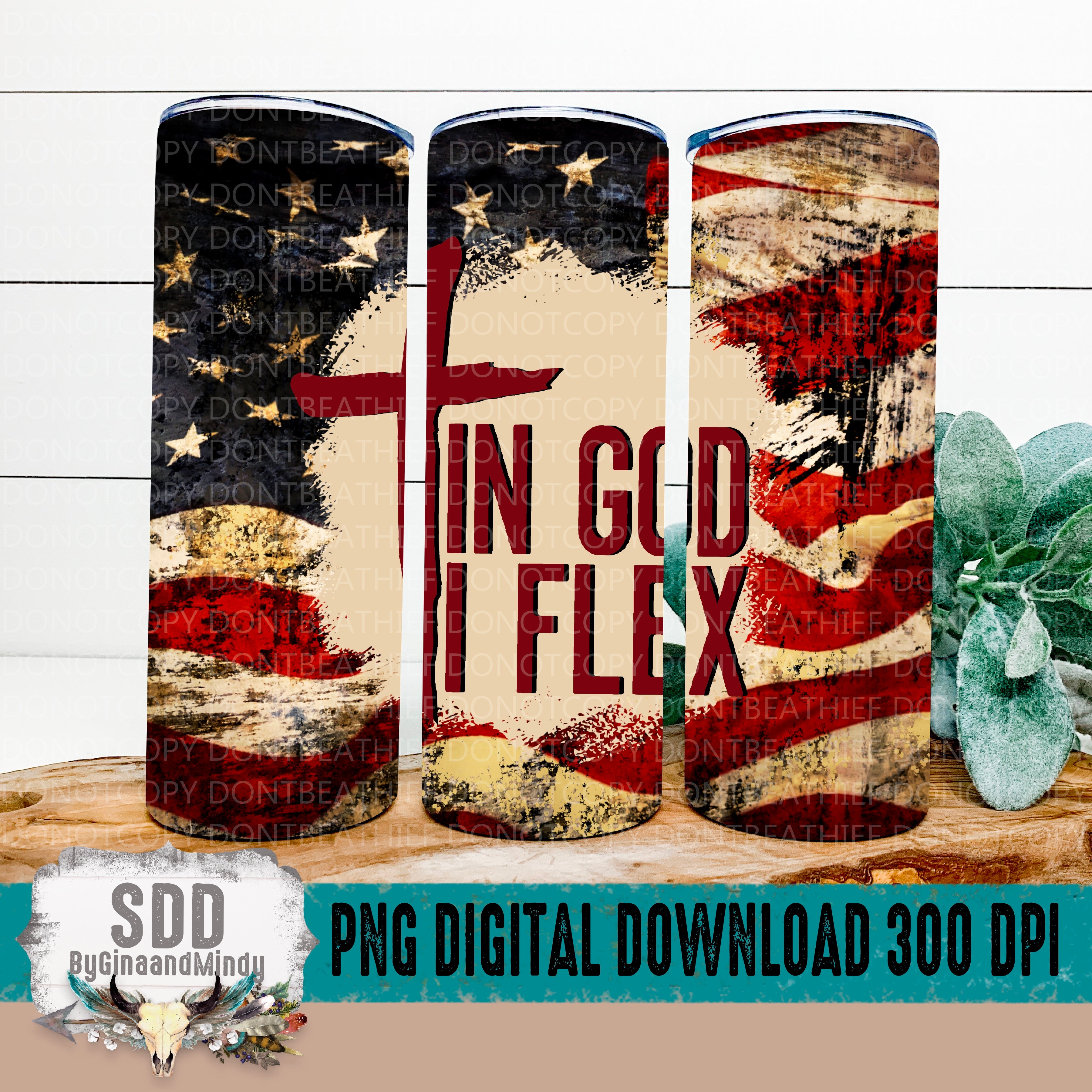 In God I Flex Digital 20 oz Tumbler – SDDbyGinaandMindy