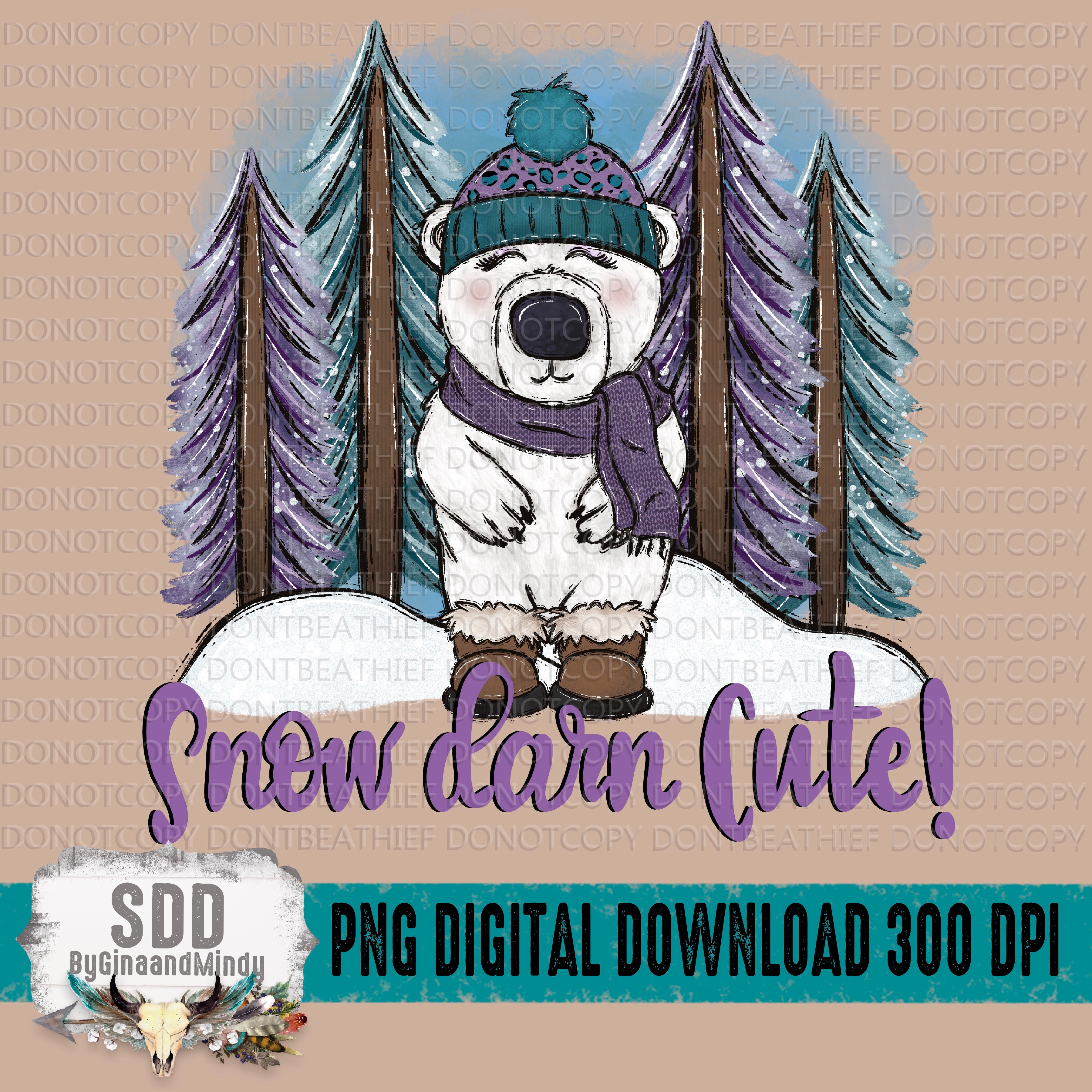 Snow Darn Cute – SDDbyGinaandMindy